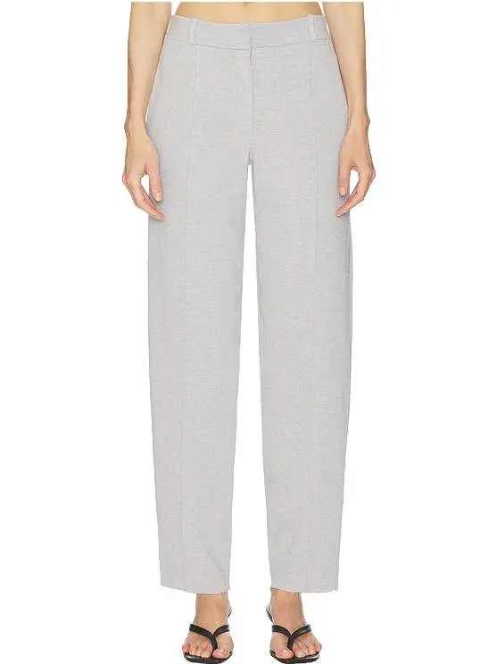 SRG Marielle Knit Tapered Pant - Light Grey