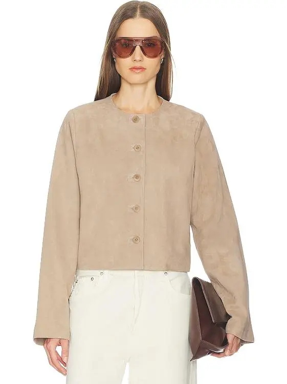 SRG Jemma Suede Jacket - Desert Sand