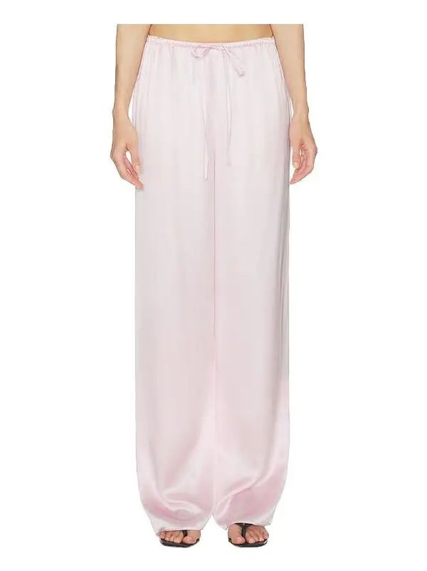 SRG Ellie Silk Pant - Blush