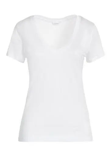 Guess T-shirt In Lyocell - White