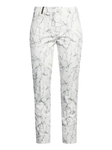 Peserico Icon 4718 Tie-dyed Tapered Pants - Off White