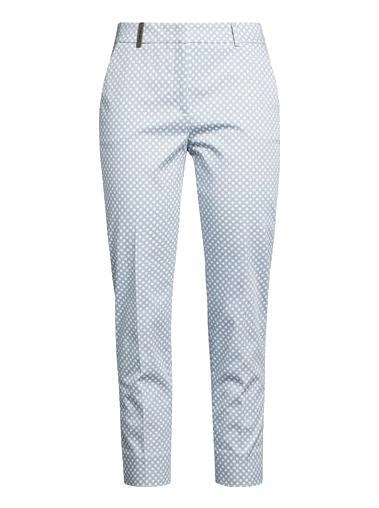 Peserico Icon 4718 Polka-dot Trousers - Sky Blue