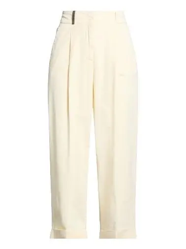 Peserico Tapered Twill Pants - Yellow