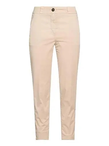 Peserico Tapered Twill Pants - Beige