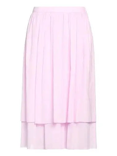 Peserico Easy Midi Cotton Skirt - Pink