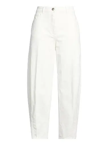 Peserico Mom Fit Jeans - White