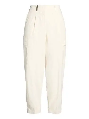 Peserico Relaxed Fit Cargo Pants - Beige