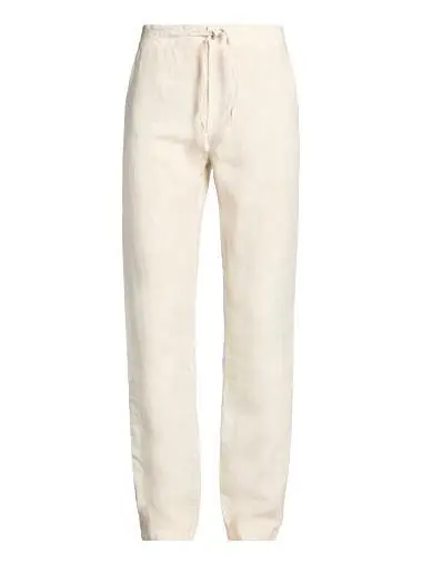 120% Lino Linen Pants - Beige