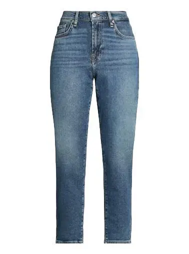 7 For All Mankind Jeans In Cotton Blend - Blue