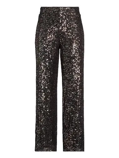 Guess Straight-leg Pants With Sequins - Black