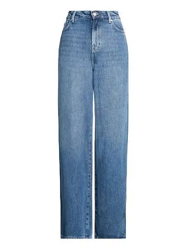 7 For All Mankind Wide-leg High-waisted Jeans - Blue