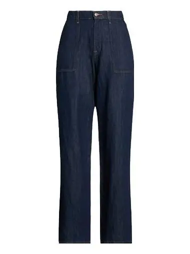 7 For All Mankind Jeans In Cotton And Linen - Blue