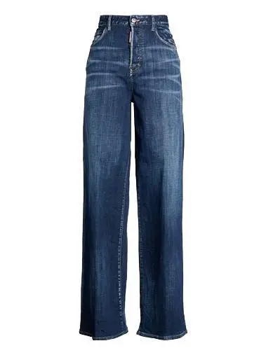 Dsquared2 Wide-leg Jeans - Blue