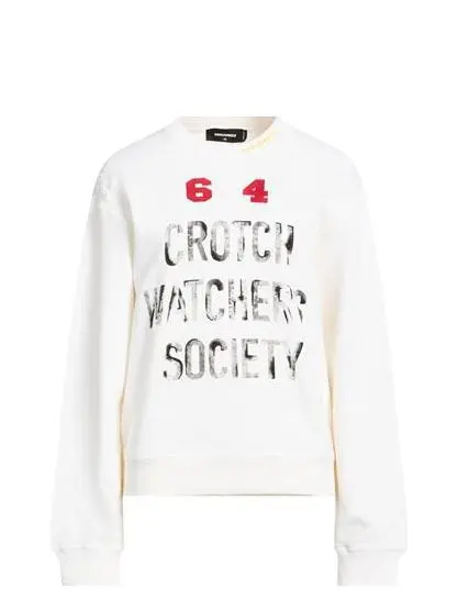 Dsquared2 Cotton Sweatshirt - White
