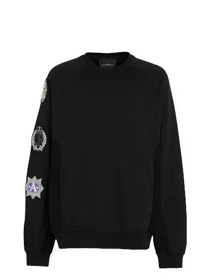 John Richmond Cotton Sweatshirt - Black