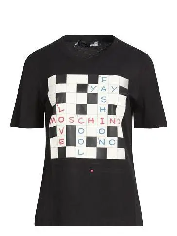 Moschino T-shirt With Print - Black
