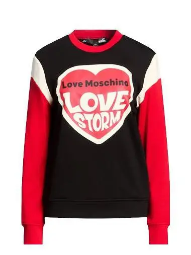 Moschino Cotton Sweatshirt - Black