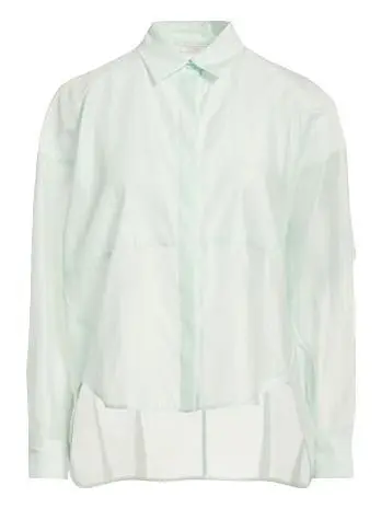 Peserico Cotton And Silk Shirt - Sky Blue