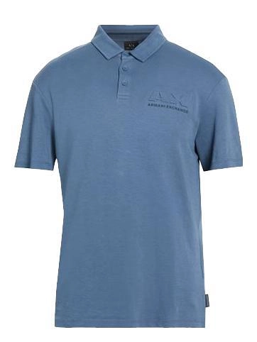Armani Exchange Polo Shirt Size Cotton - Blue