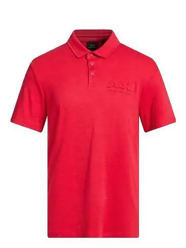 Armani Exchange Polo Shirt Size Cotton - Red