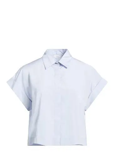 Peserico Solid Shirt With Appliqués - Blue