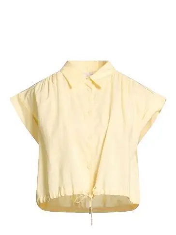 Peserico Woven Shirt With Appliqués - Yellow