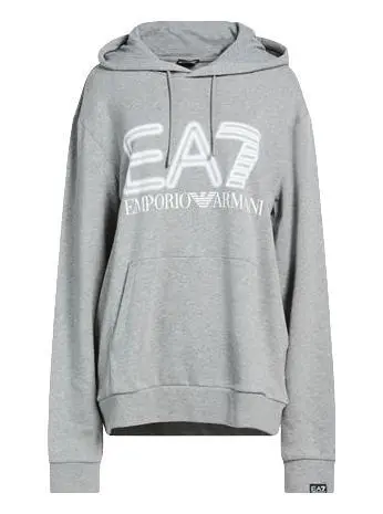EA7 Light Cotton Sweatshirt - Light Grey