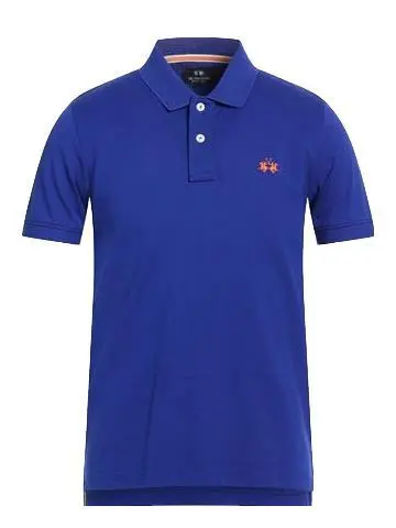 LA MARTINA Polo Shirt Size Cotton - Blue