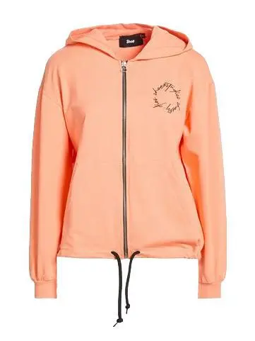 SHOE Hooded Zip Up Sweatshirt - Orange