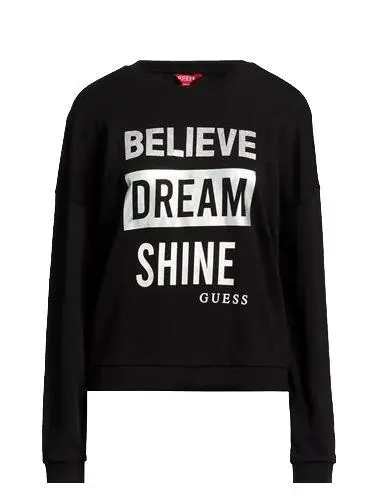 Guess Cotton Sweatshirt - Black