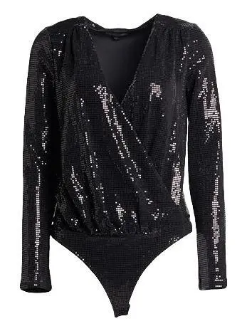 Guess Metallic Bodysuit - Black