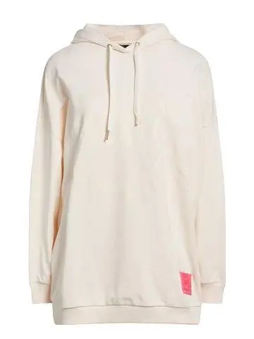 Armani Exchange Cotton Blend Sweatshirt - Cream