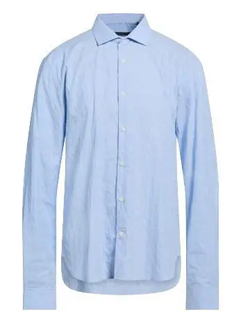 John Varvatos Shirt Size Cotton, Polyamide, Elastane - Blue