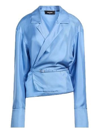 Dsquared2 Wrap Top - Light Blue