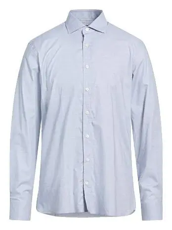 HACKETT Shirt Size Cotton, Lyocell - Blue