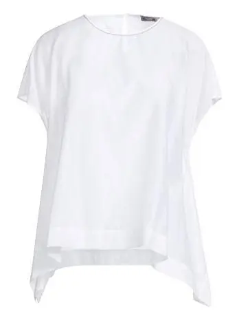 Peserico Cotton And Silk Top - White