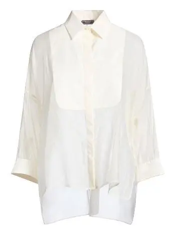Peserico Tuxedo Poplin Shirt - White