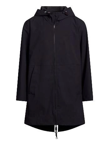 Peuterey Cotton-elastane Overcoat - Midnight Blue