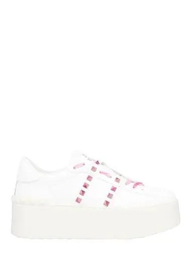 Valentino Garavani Leather Sneakers - White