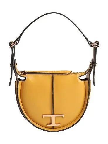 TOD'S Leather Hobo Bag - Yellow