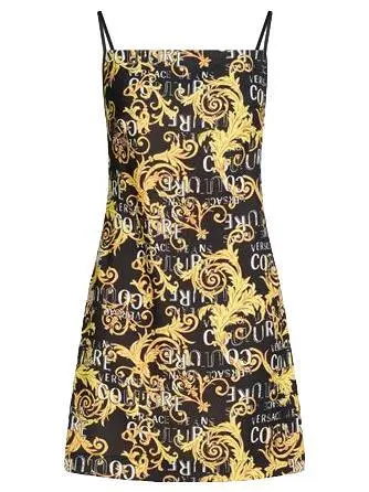 Versace Mini Bodycon Dress - Black