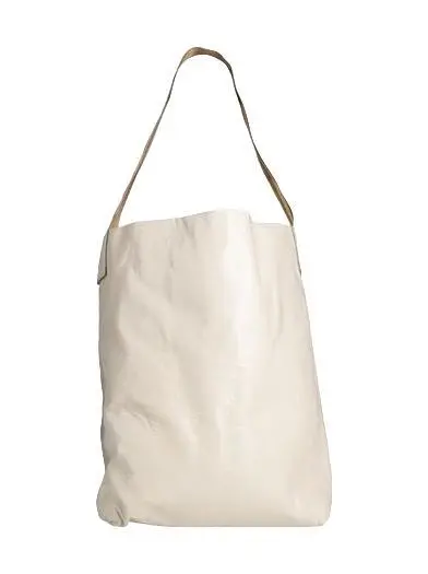 UMA WANG Leather Shopper Bag - White