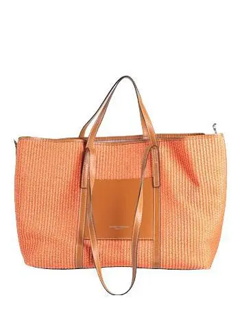 GIANNI CHIARINI Textile Fibers Handbag - Orange