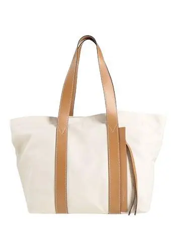 GIANNI CHIARINI Textile Fibers Handbag - White