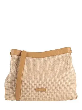 GIANNI CHIARINI Textile Fibers Cross-body Bag - Beige