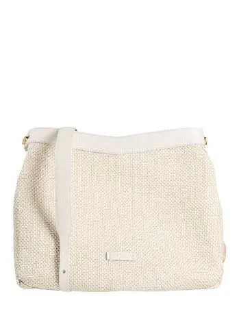 GIANNI CHIARINI Textile Fibers Cross-body Bag - Off White