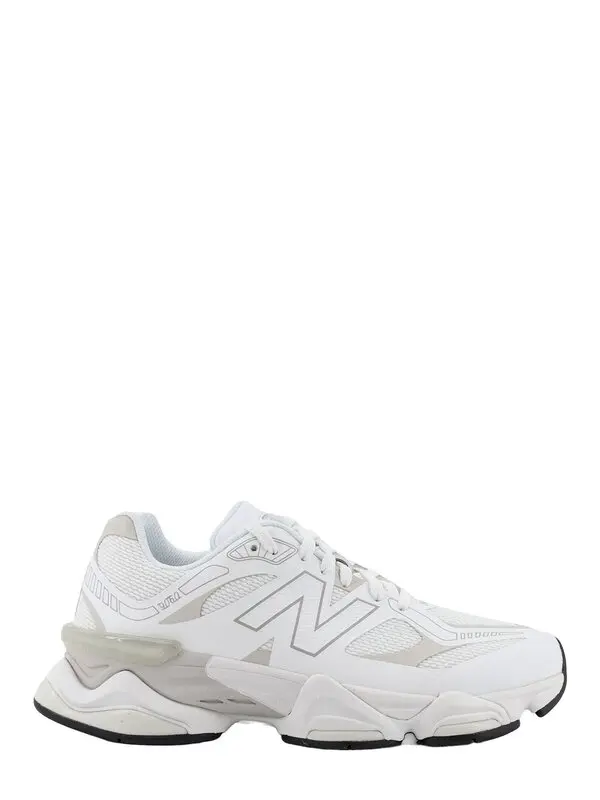 NEW BALANCE U90608 Mesh Sneakers With Side Logo - White