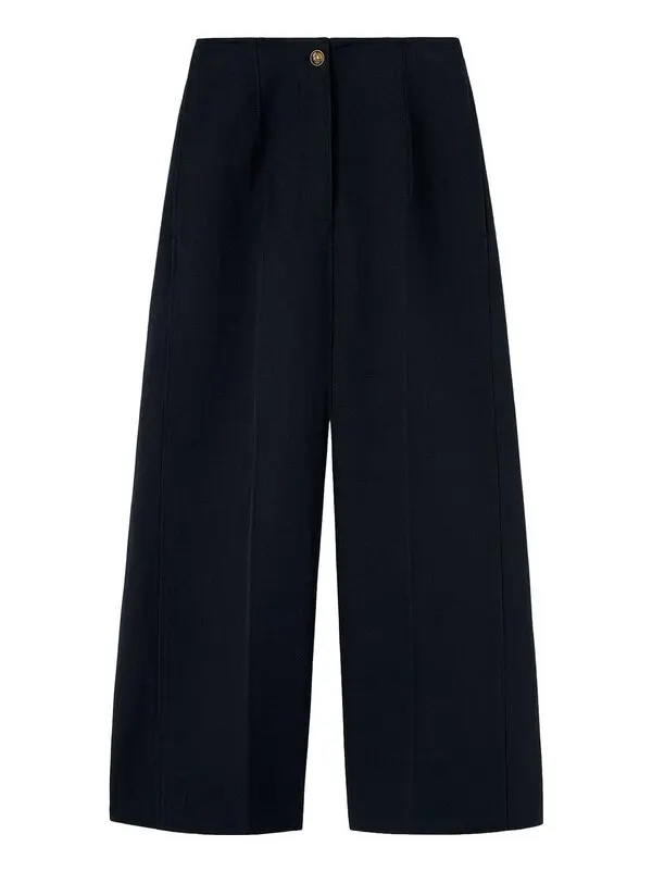 Loro Piana Kenith Linen And Cotton Trousers - Blue