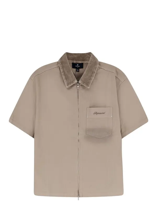 REPRESENT Ramona Cotton Shirt - Beige
