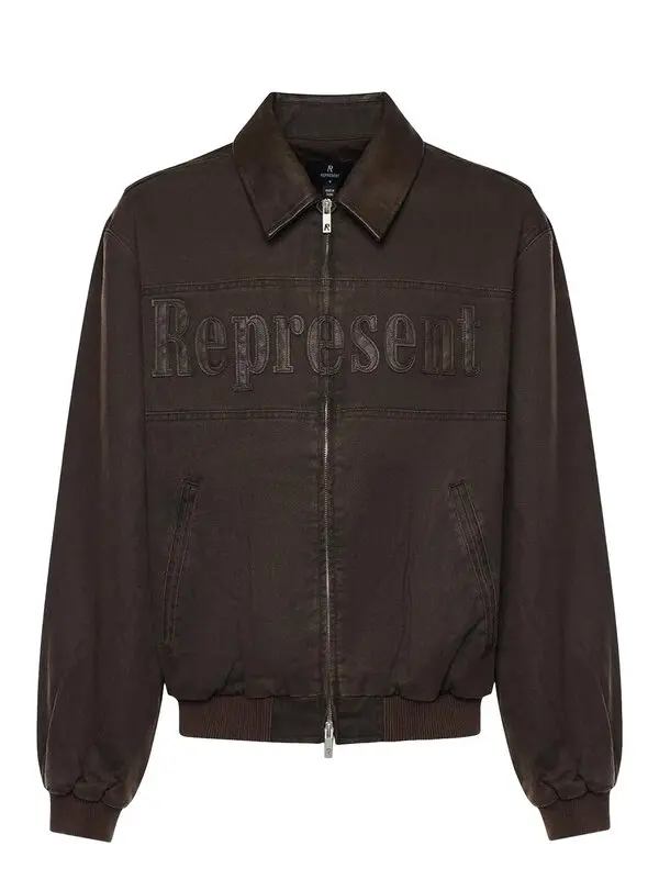 REPRESENT Roscoe Denim Jacket - Brown